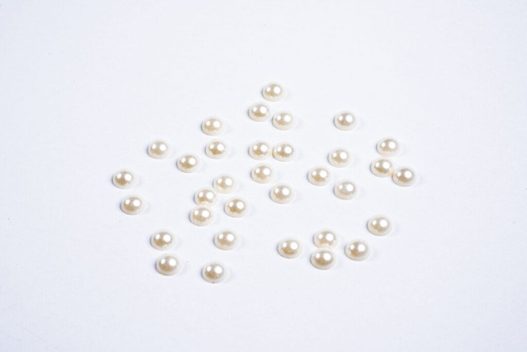 MEDIA PERLA PLASTICO - Novedades Moya